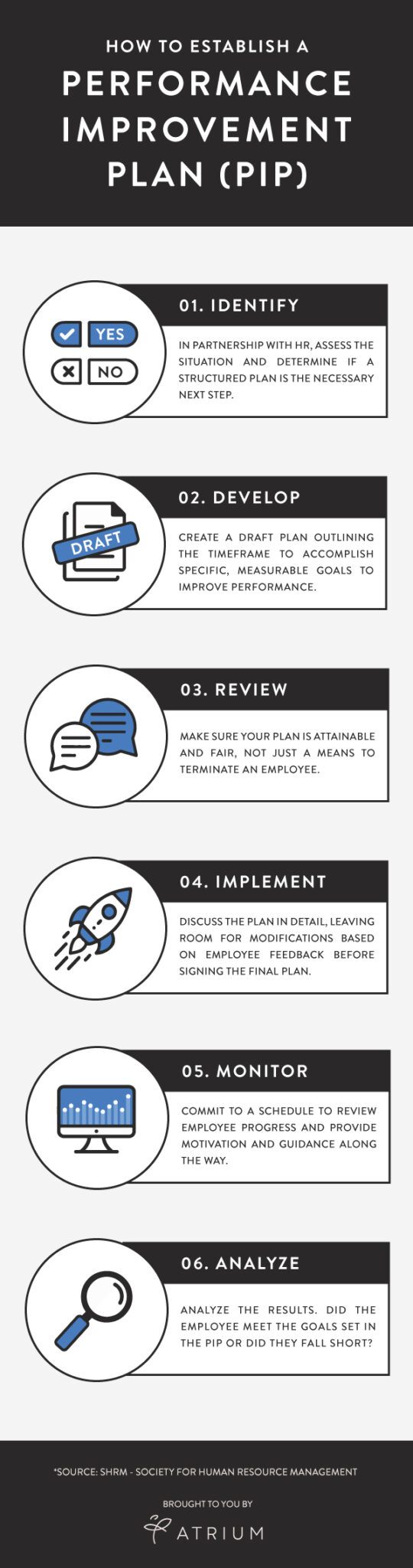 How to Establish a Performance Improvement Plan (Infographic)