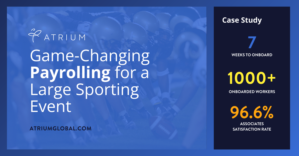 Case Study: Game-Changing Events Payrolling for a Large Sporting Event ...